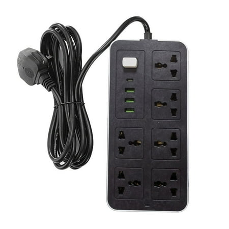 Lolmot Home Multifunctional With Switchs US Gauge Strip Long Power Cord ...