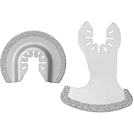 Grit Oscillating Blades Set Of 2 Oscillating Sickle And Half Circle ...