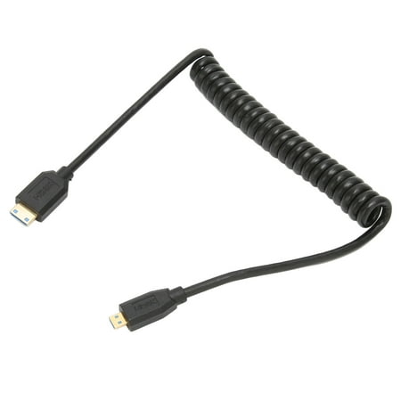 Micro To Mini HD Multimedia Interface Cord, Plug And Play Micro To Mini ...