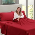 Clara Clark King Size Deep Pocket 4 Piece Bed Sheets Set 1800 Series
