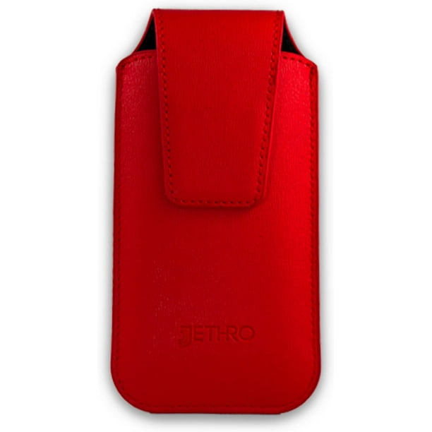 Jethro SC490 4G ed Bar Style Senior Cell Phone for Elderly & Kids Faux ...