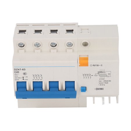 4P Circuit Breaker, Modular Construction Current Protection Device For ...