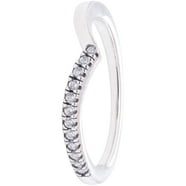 PANDORA Polished & Pave Bead Open Ring Size 7 - 188316CZ-54 - Walmart.com