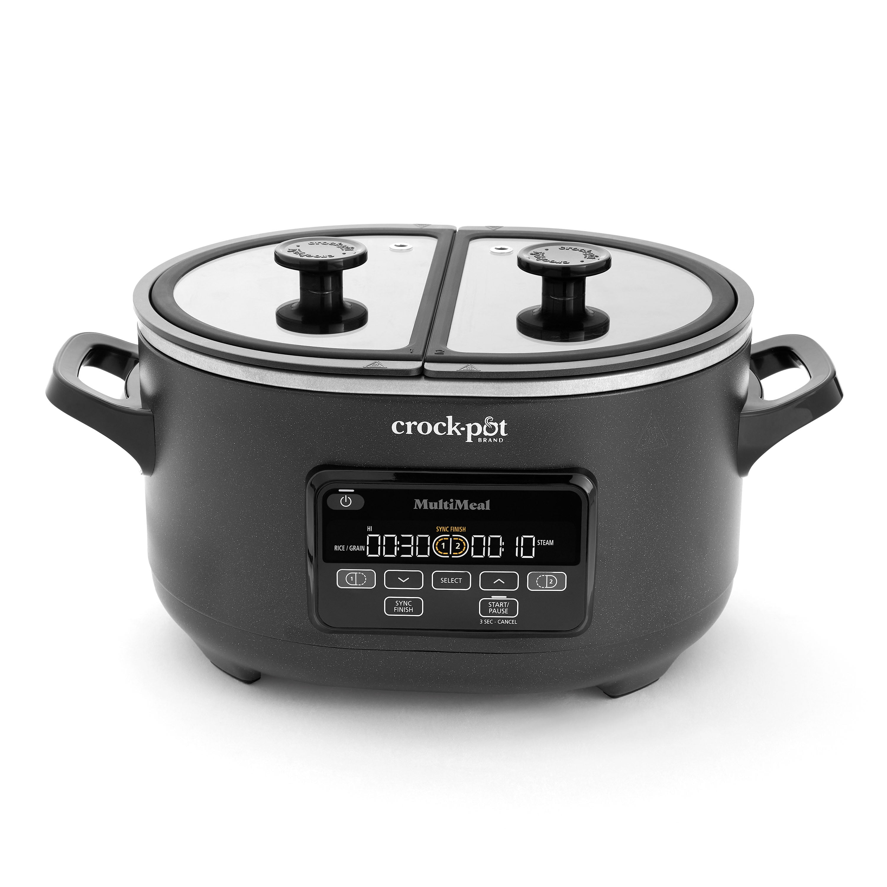 Crock-Pot MultiMeal Multicooker and Programmable Slow Cooker, Speckled ...