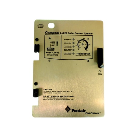 Pentair Compool LX-220 BEZEL Replacement Solar Control Panel LX220 ...
