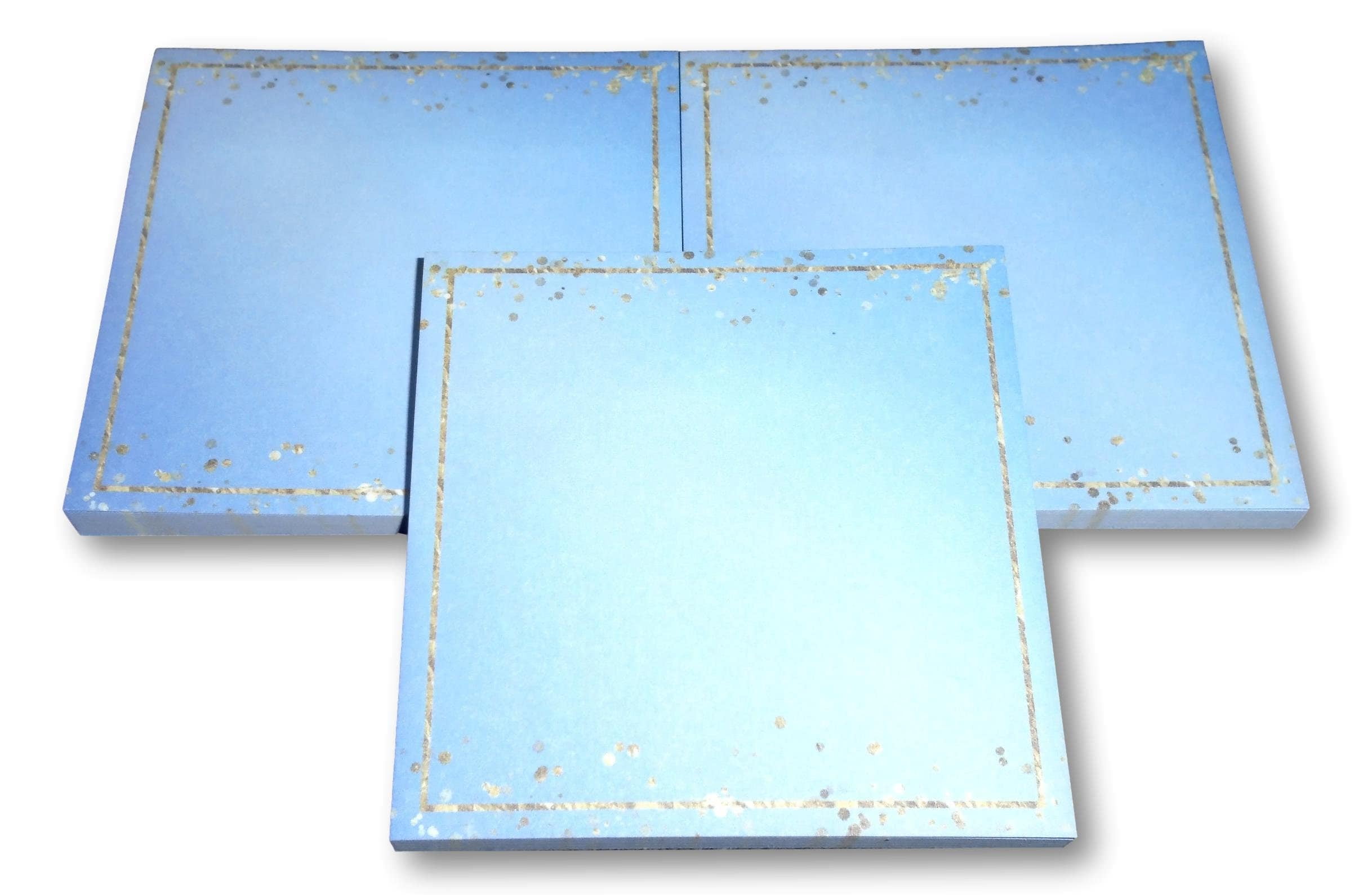 Sticky Notes 3 Pads 3"x3" 50 Count Sheets, Cute Memo Note Pads ...