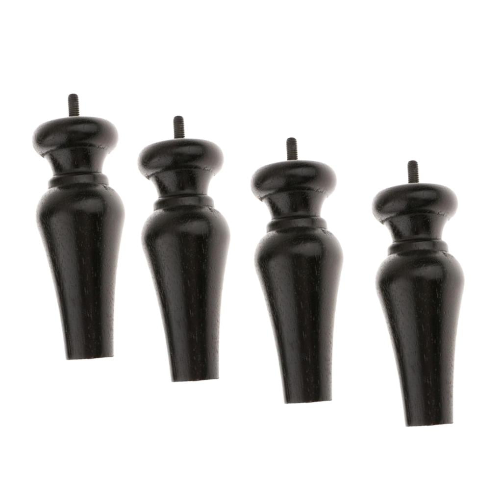 4 Pieces Wood Furniture Legs Sofa /Couch/Lounge//Bed Leg Feet - 5 ...