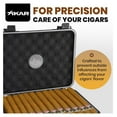 Travel Cigar Humidor Case with Airtight Seal | Plastic Portable Humidor ...