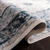 SAFAVIEH Isabella ISA915M Cream / Light Blue Rug - Walmart.com