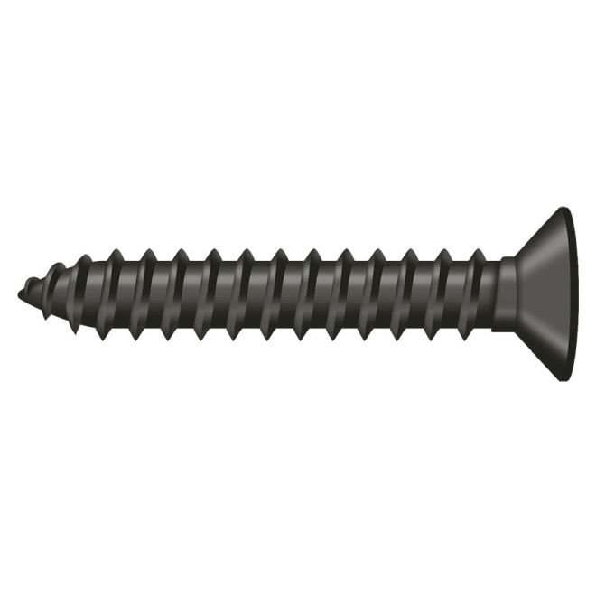 SCWB12125U10B Wood Screw; SB; #12 x 1-1/4"; Oil Rubbed Bronze Finish ...