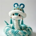 Snake Chinese New Year Mascot Doll Plush for Lunar Year Spring Festival ...