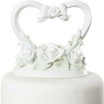 Vintage Paper Rose Wedding Cake Topper - Walmart.com