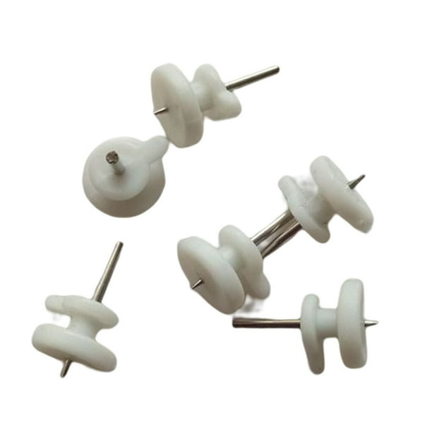 wolftale 100 Pieces Push Pin Photo Album Wall Thumbtack Stud Household ...