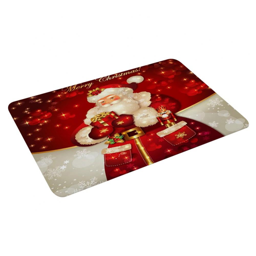 Entrance Rug Holiday Welcome Christmas Doormat Decorative Mat Floor Mat ...