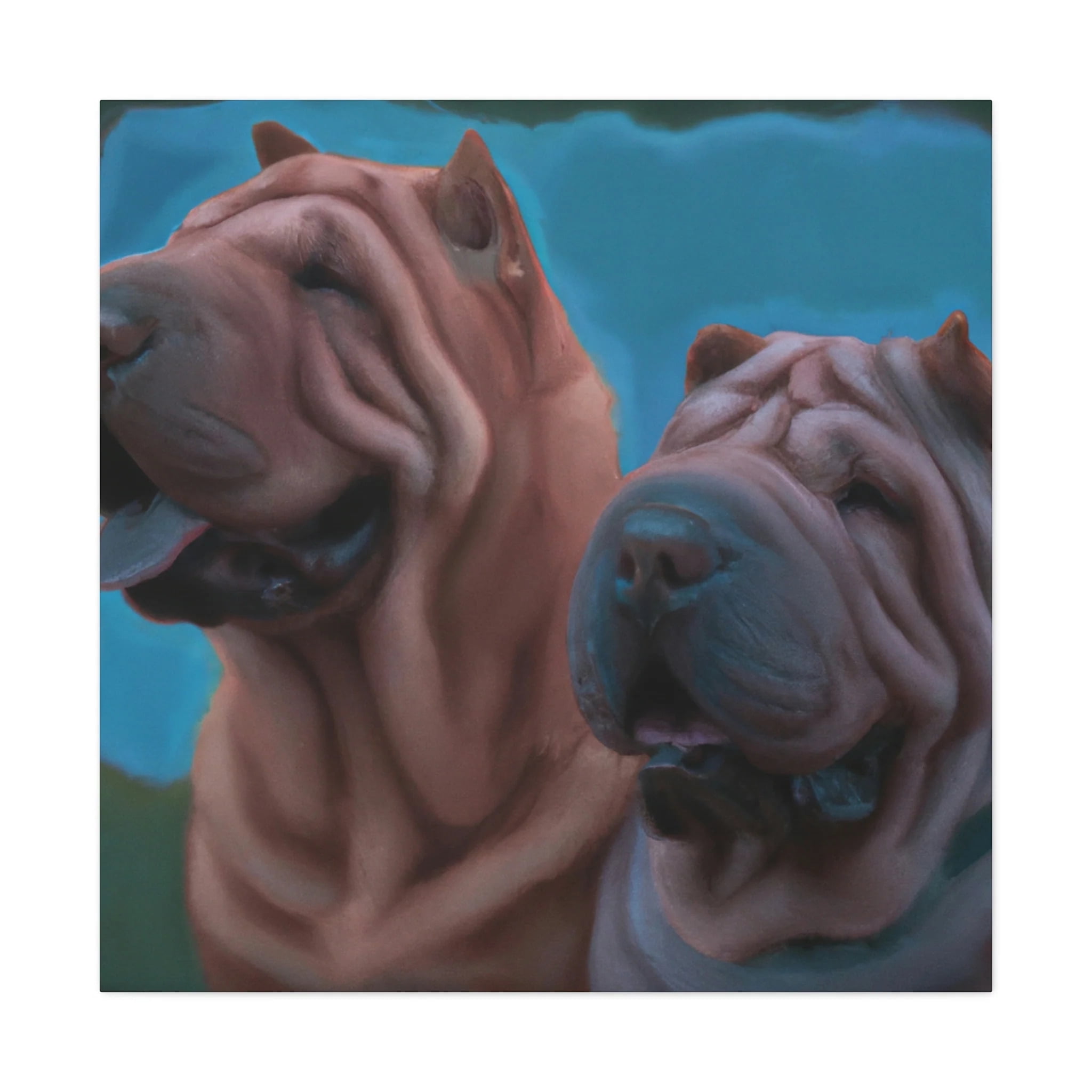 Serene Shar Pei Dream - Canvas - Walmart.com