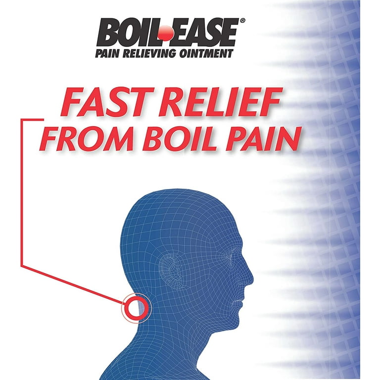Boil Ease Pain Relieving Ointment Maximum Strength, 54% OFF