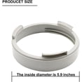 5.9 inch Portable Air Conditioner Exhaust Hose Coupler Window Adapter A ...