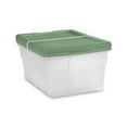 Sterilite 16 Qt Latch Containers: Durable Plastic Storage Tote Home ...