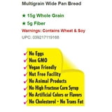 Great Grains Bakery Multigrain with Flax Seeds & Omega-3 Bread Loaf, 24 ...