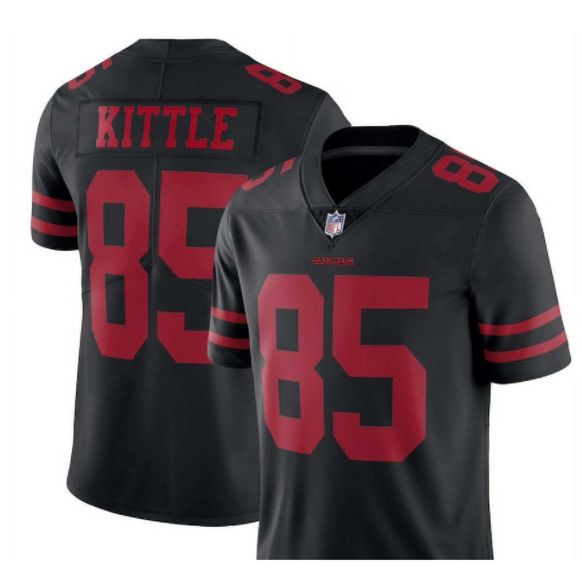 Click here for Diao Mens 49ers Garoppolo 10# Kittle 85# Bosa 97#... prices