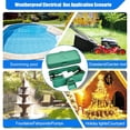 1-Pack Weatherproof Outdoor Electrical Box, Extension Cord Cover for ...