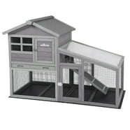 Kaytee Rabbit Hutch 2-Story 48 Inches - Walmart.com