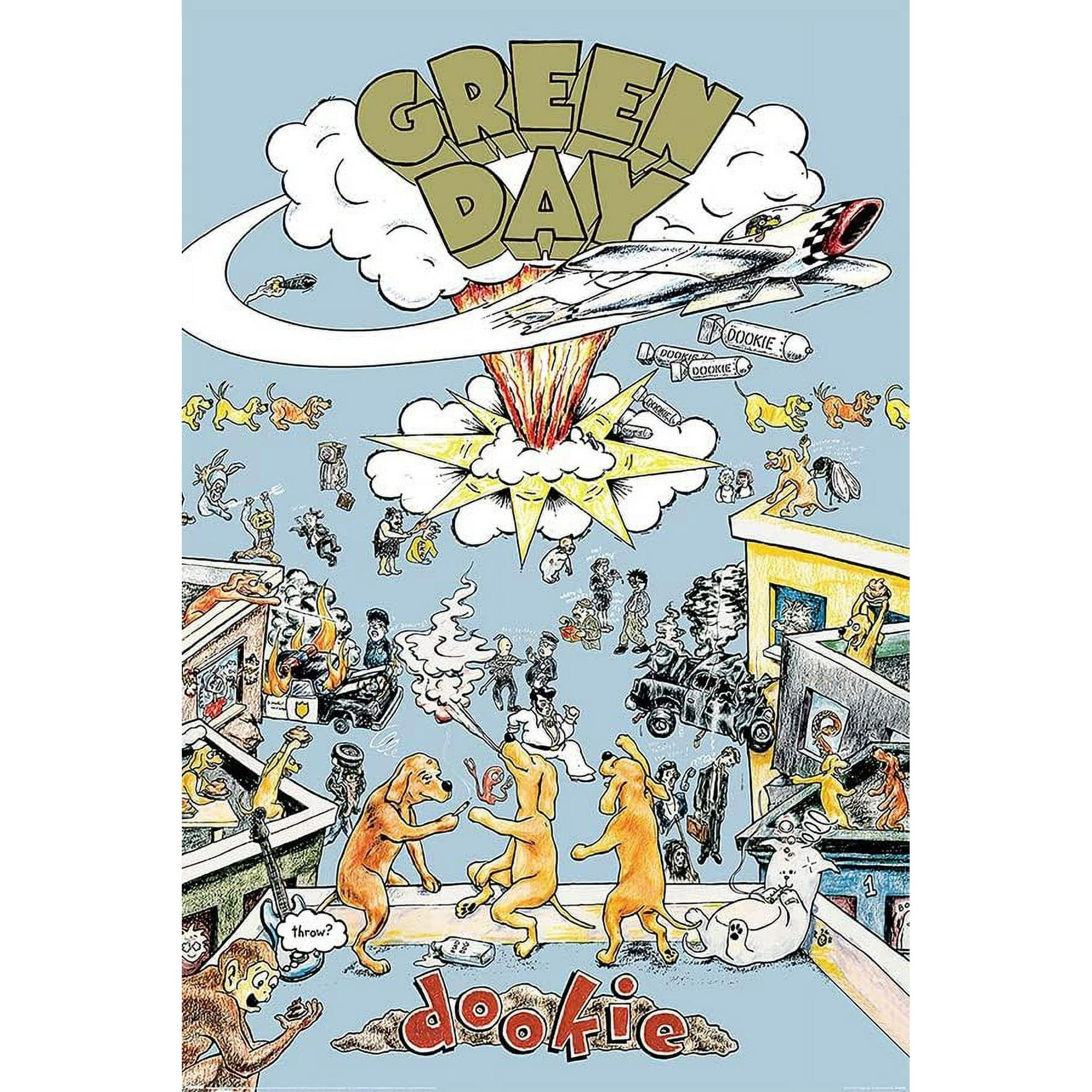 Click here for Pphaosho Behrens Green Day Music Poster Frameless... prices