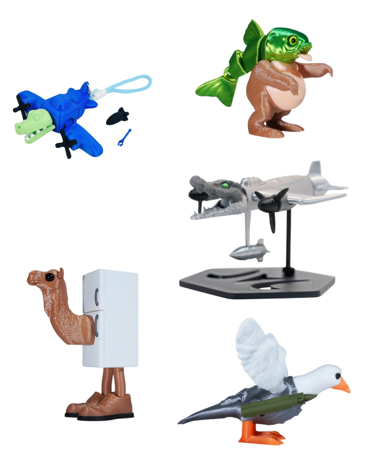 Italian Brainrot Animals Action Figure Toys, Italian Brainrot Toy,AI ...