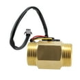 Fule YF-B10 G1 Water Flow Hall Stream Sensor Switch Flow Meter DN25 For DC3.5~24V Wire ...