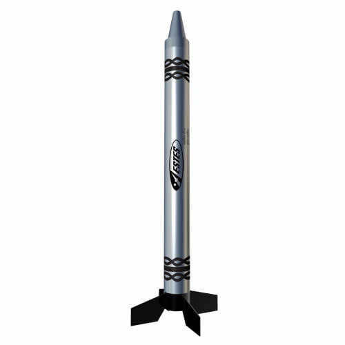 Satellite Silver Crayon Ready to Fly Model Rocket Kit Estes - Walmart ...