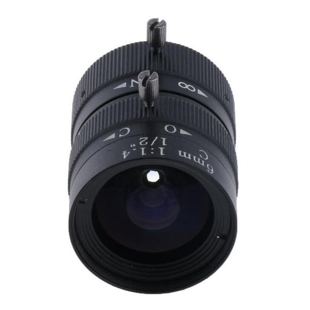 Runquan 6mm 1/2" f1.4 Manual Iris Varifocal Lens Cs-mount Dc Drive for Security Camera - Walmart.ca