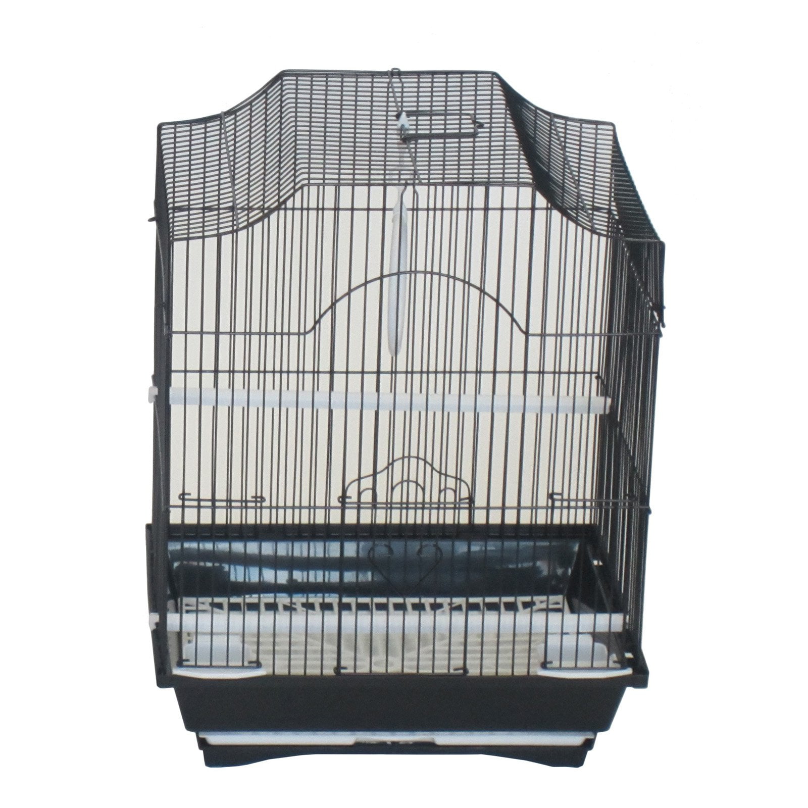YML 1134BLK Cornerless Flat Top Cage, Small - Walmart.com