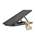Lilypelle Foldable Pet Ramp for Small & Large dog,Adjustable Wood Dog ...