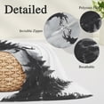 Black Deer Forest Body Pillow Cover 20 x 54 Inch Decorative Pillow ...