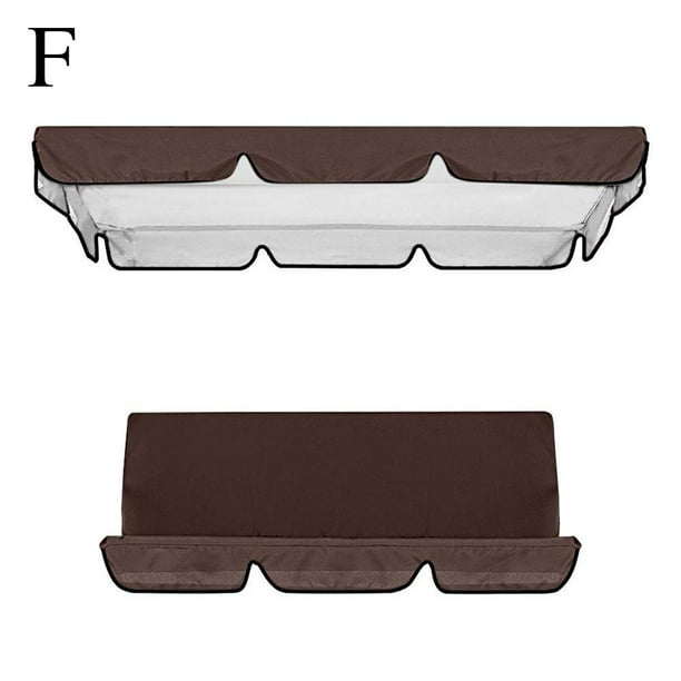 Garden Outdoor 3 Person Porch Swing Chair Bench Canopy Cover> Seat ...