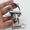 70 128mm Stainless Steel Fixed Shackle Quick Release Fixed Shackles ...