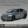 1：32 Model Y for Tesla Diecast Alloy Toys Models Car Simulation Sound ...