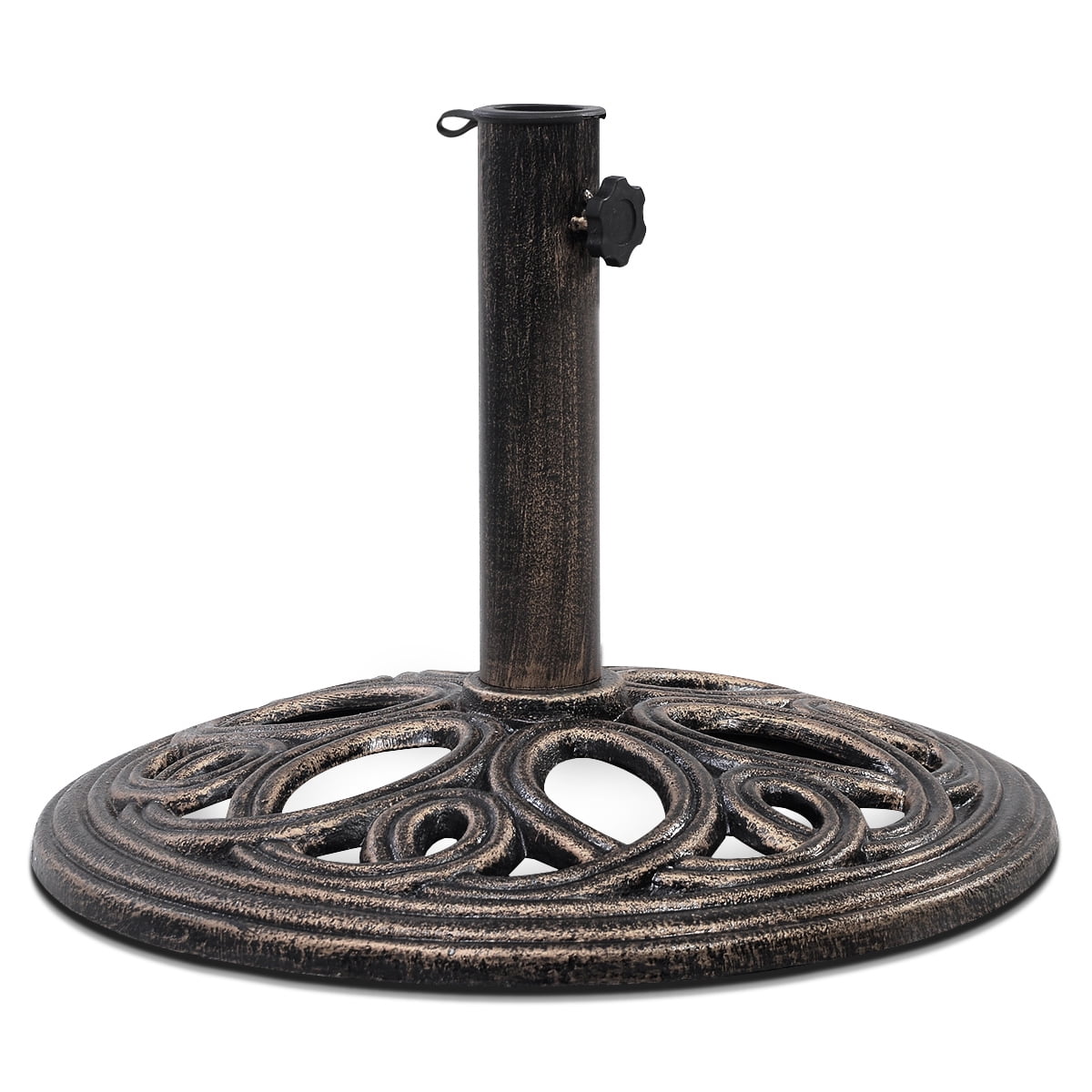 Click here for Patiojoy 18 Round Umbrella Base Stand Cast Iron He... prices