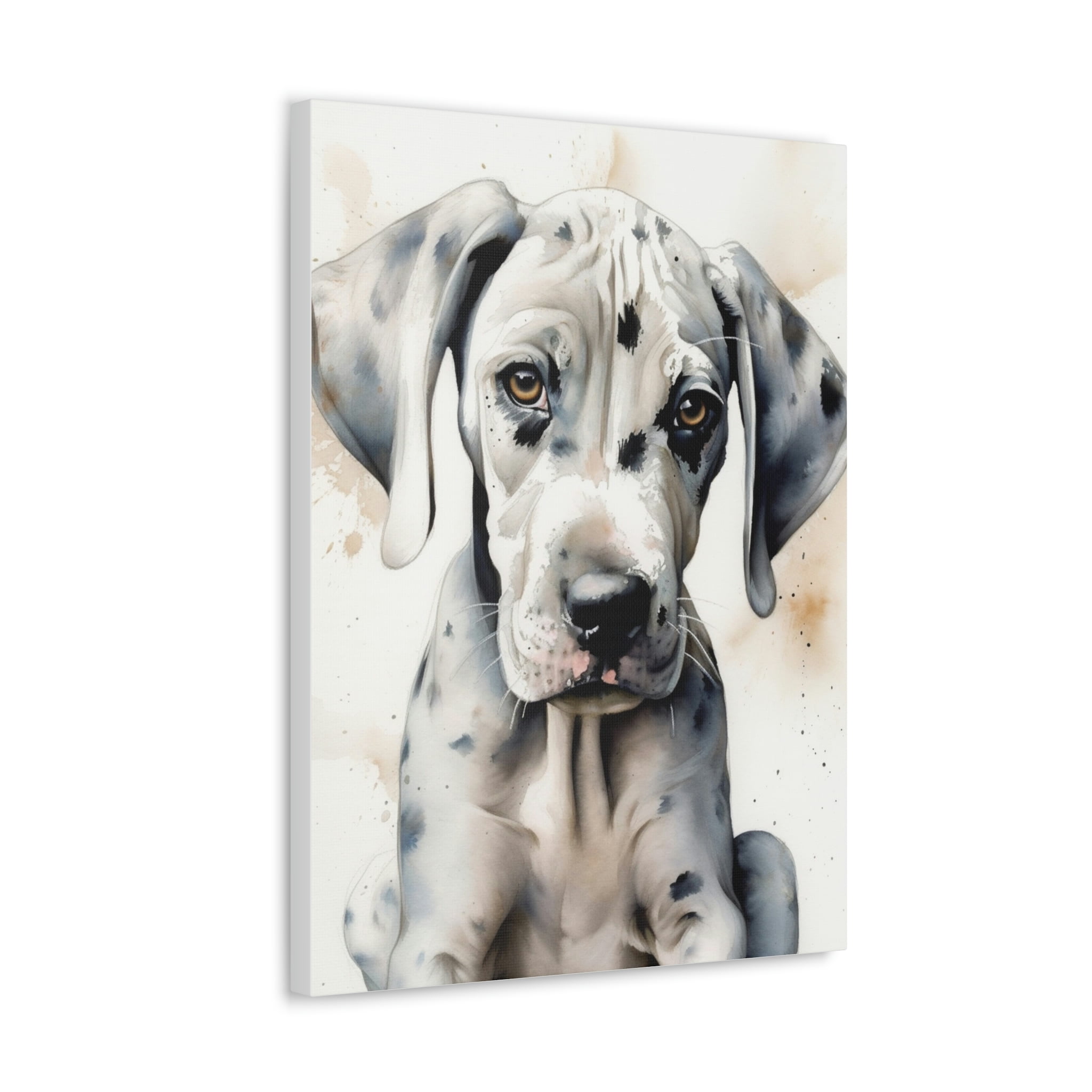 Watercolor Great Dane Painting - Nursery Collection - Bedtime Stories ...