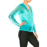 Lightweight Casual Hooded Neon Windbreaker Jacket | Sun Protection ...