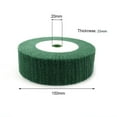 6"/8" Nylon Fiber Flap Polishing Wheel Disc Non-Woven Abrasive Buffing ...