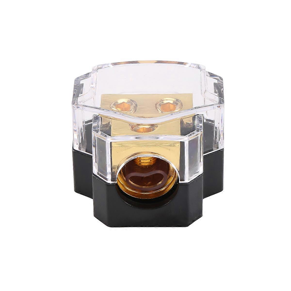 Car Audio Amplifier Power Distribution Block 1 in 2 Out Way Power ...