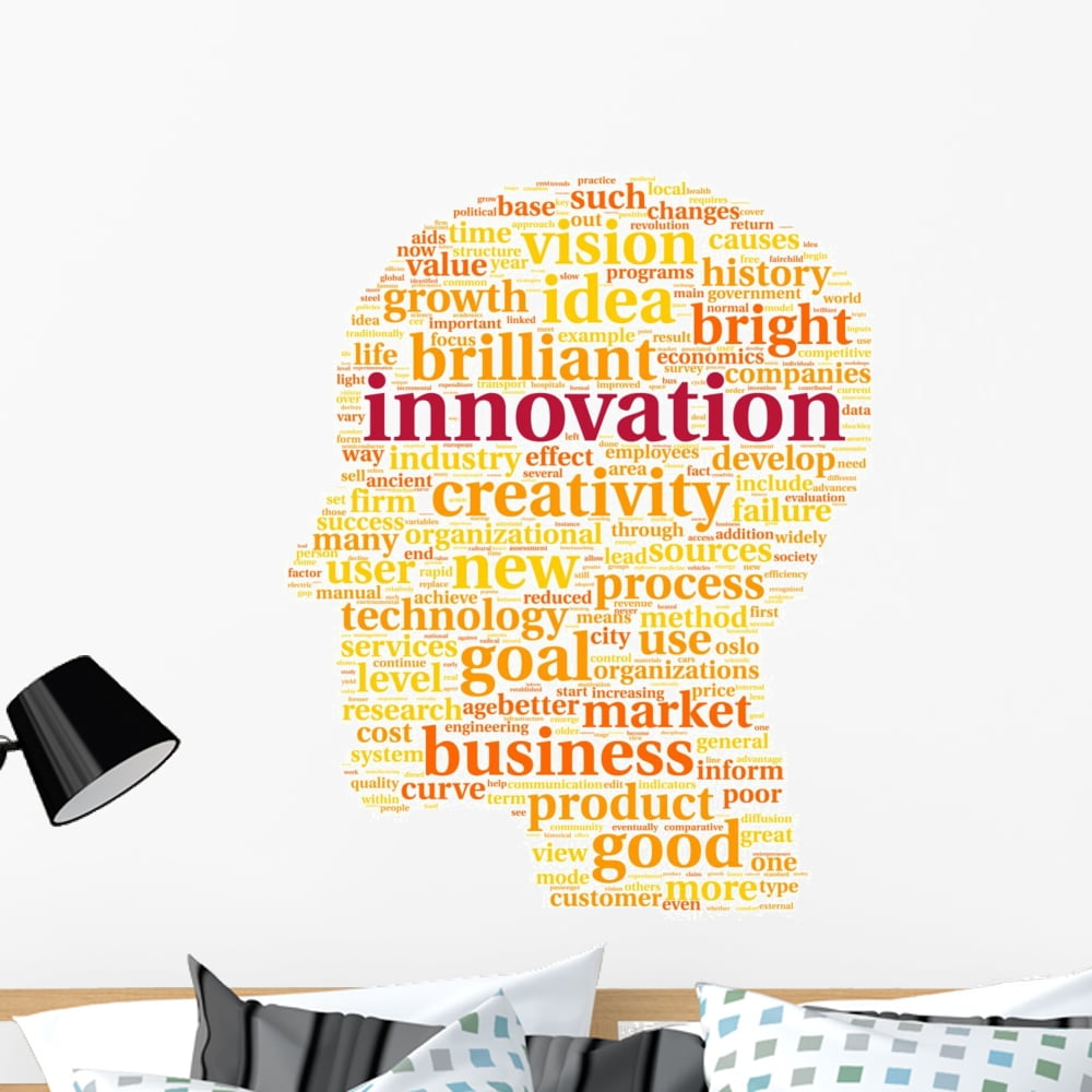 Innovation and Technology Concept Wall Mural Decal by Wallmonkeys Vinyl ...