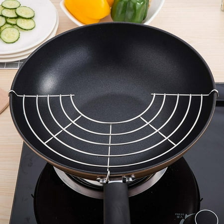 Cergrey Stainless Steel Shelves Food Cooling Rack Strainer Kitchen Wok ...