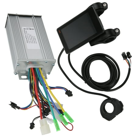 Rdeghly 36V/48V 500W M6T Lithium Battery Brushless Motor Controller LCD ...