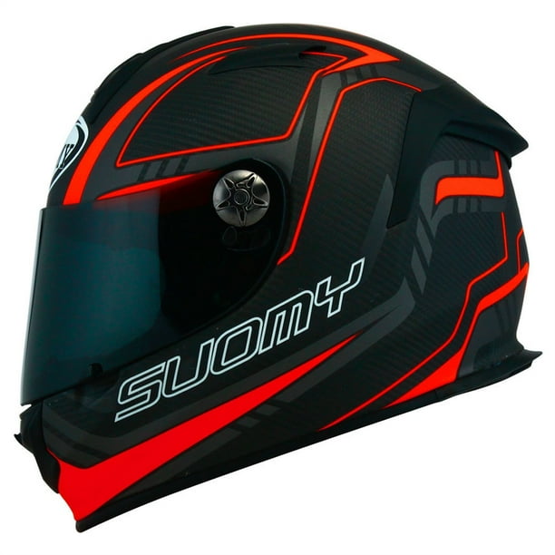 Suomy 2019 SR Sport Carbon Full Face Helmet - Red - Walmart.com