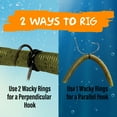 Reaction Tackle Wacky Rig Worm Kit for Wacky Rigging Plastic Worms ...
