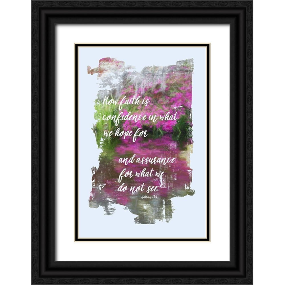 Murdock, Ramona 11x14 Black Ornate Wood Framed with Double Matting ...