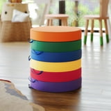 Flash Furniture 6 Piece 16 Inch Round Floor Cushions for Kids with ...