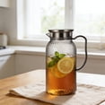 XYRSRUW Acrylic Jug, High-Temperature-Proof Plastic Beverage Dispenser ...